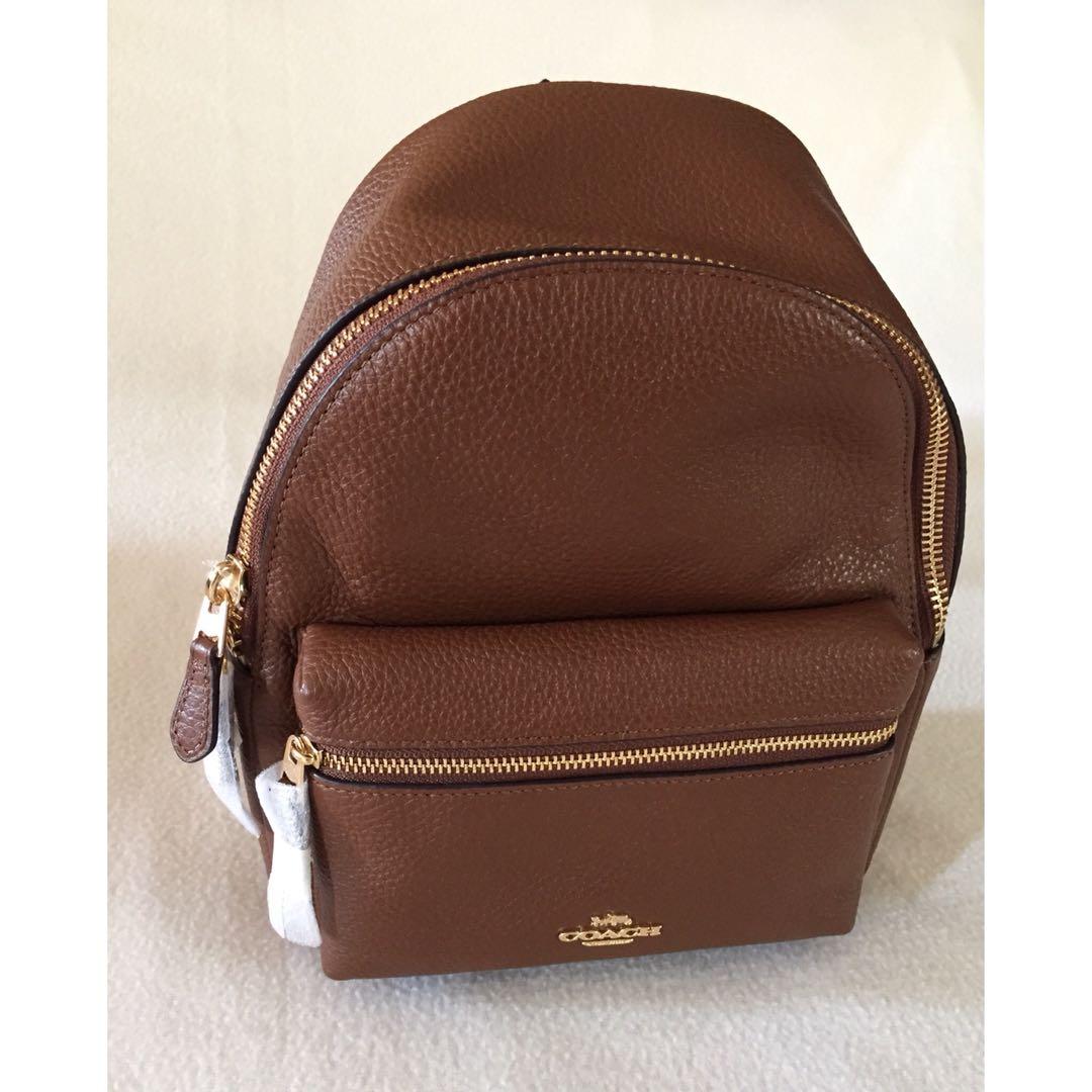 Coach mini Backpack, Luxury, Bags & Wallets on Carousell
