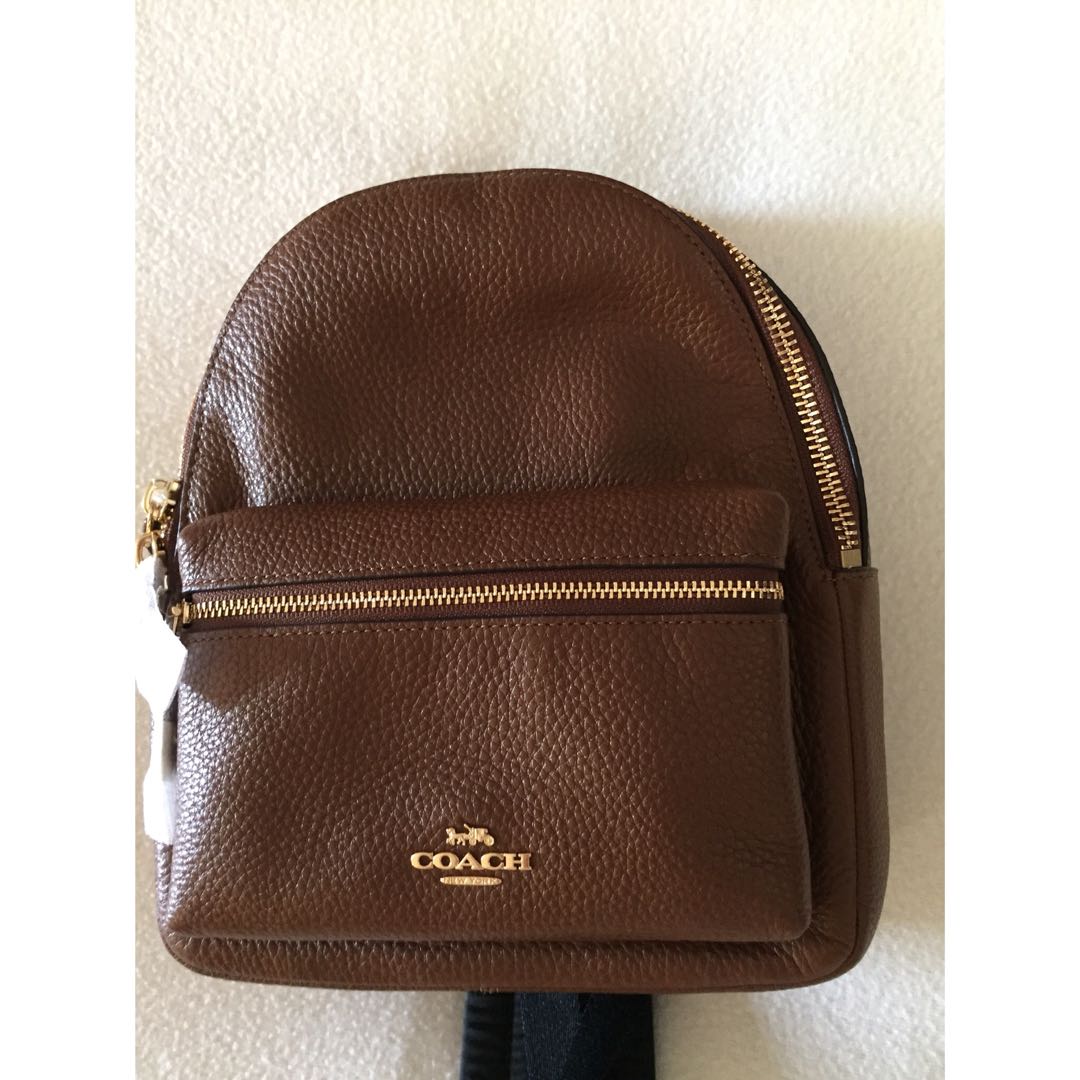 Coach mini Backpack, Luxury, Bags & Wallets on Carousell