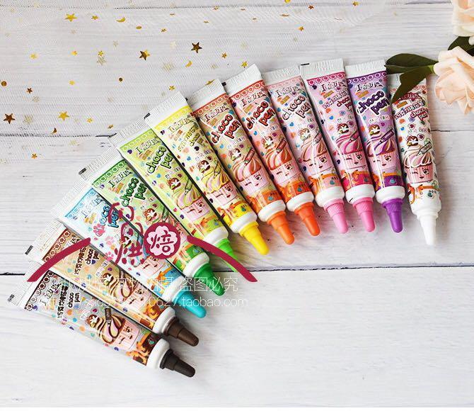 Edible Colour Tubes Icing Colouring Chocolate , Food & Drinks, Packaged ...