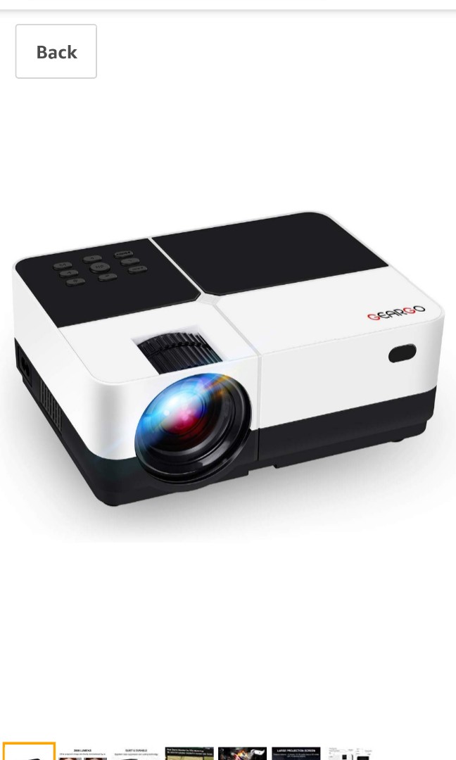 Geargo Fullhd Projector Tv Home Appliances Tv Entertainment