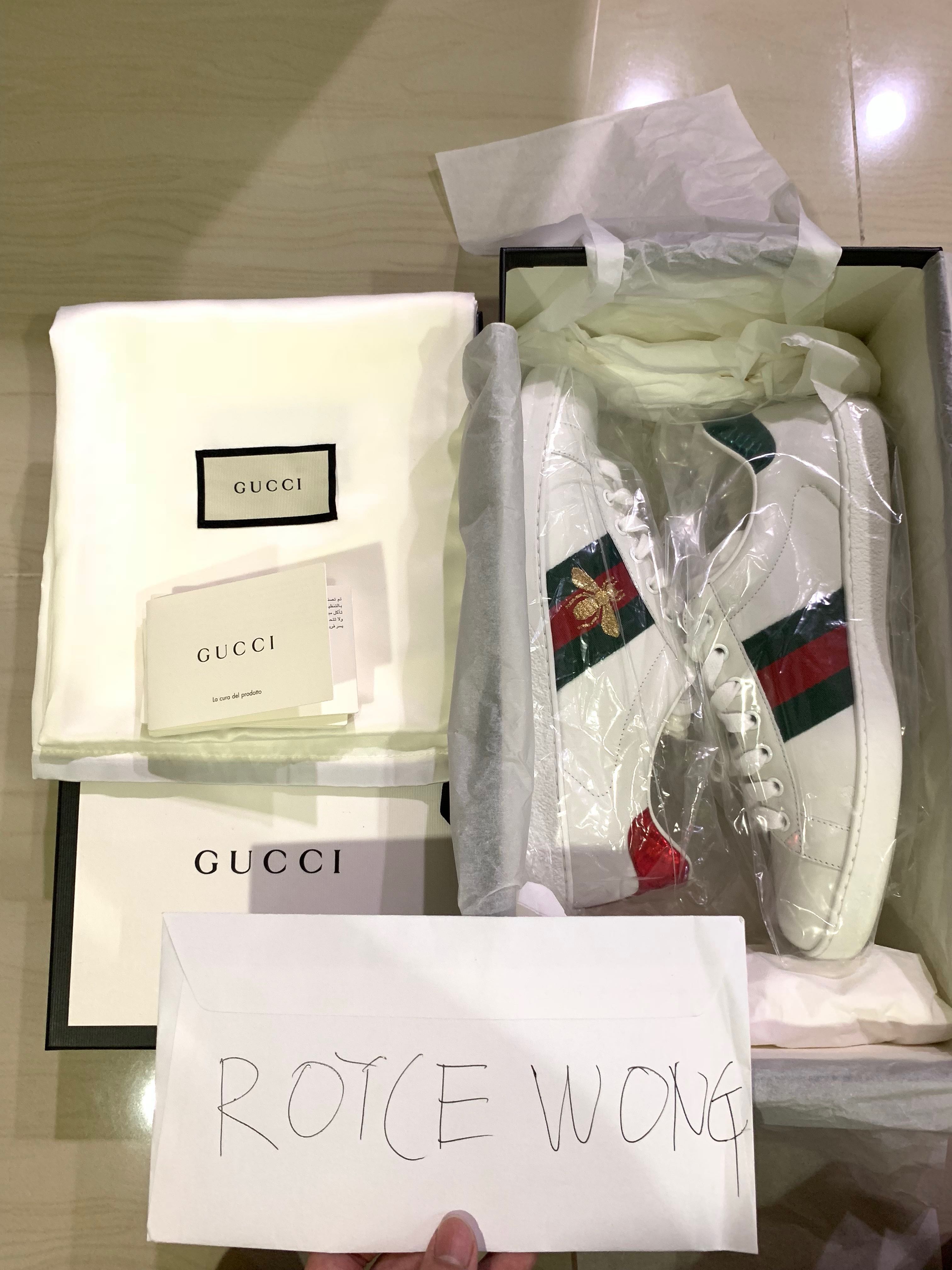 Gucci Ace Bee, Men's Fashion, Footwear, Sneakers on Carousell
