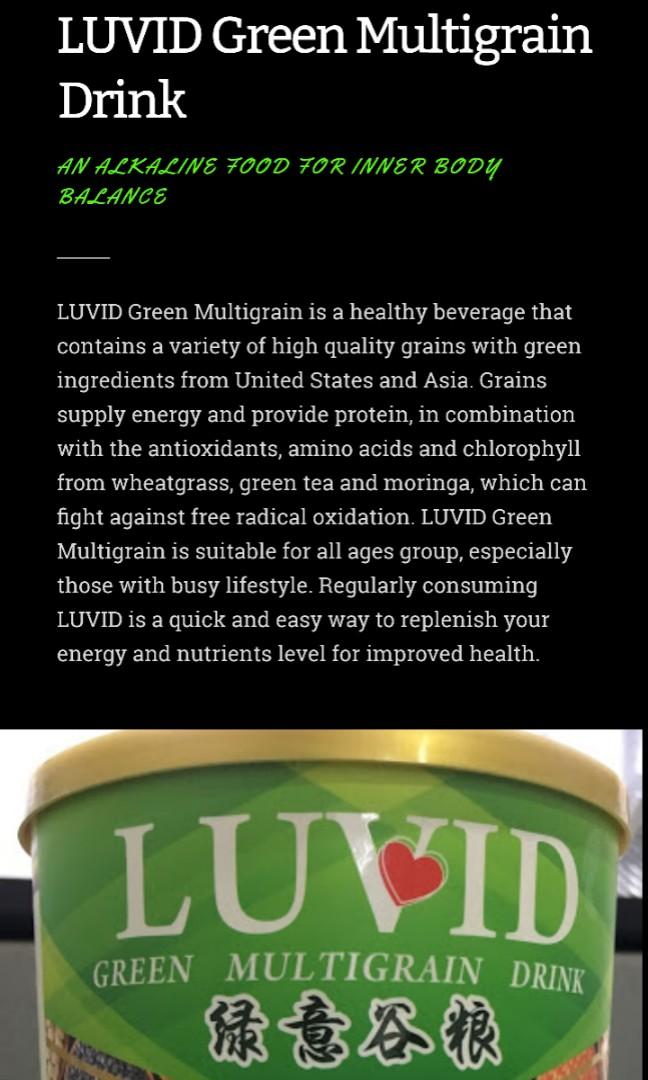 Health food supplement drink, Health & Nutrition, Health Supplements ...