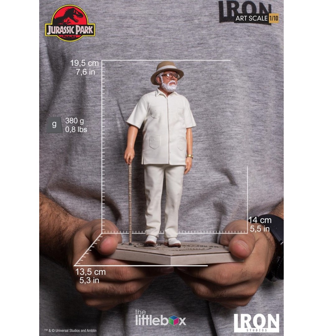 Iron Studio John Hammond Art Scale 1/10 - Jurassic Park, Hobbies & Toys ...
