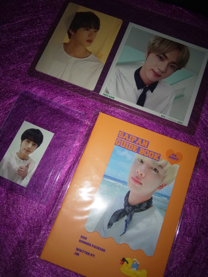 Jin | Merch Bundle, Hobbies & Toys, Memorabilia & Collectibles, K-Wave ...