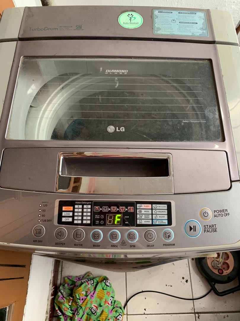 Mesin cuci LG Turbo Drum, Elektronik, Lainnya di Carousell
