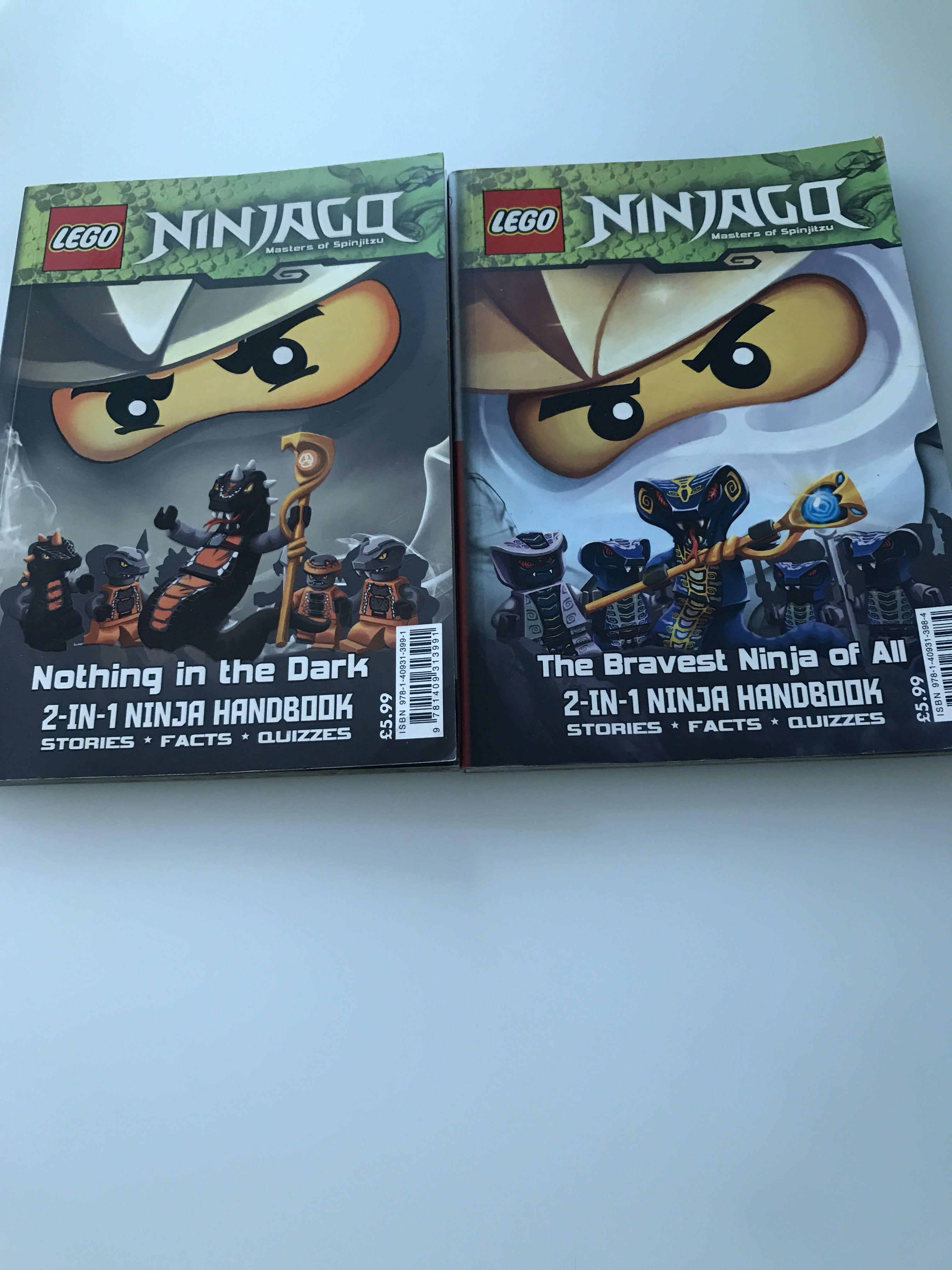 Ninjago 2-in-1 ninja handbook stories, facts and quizzes, Hobbies ...