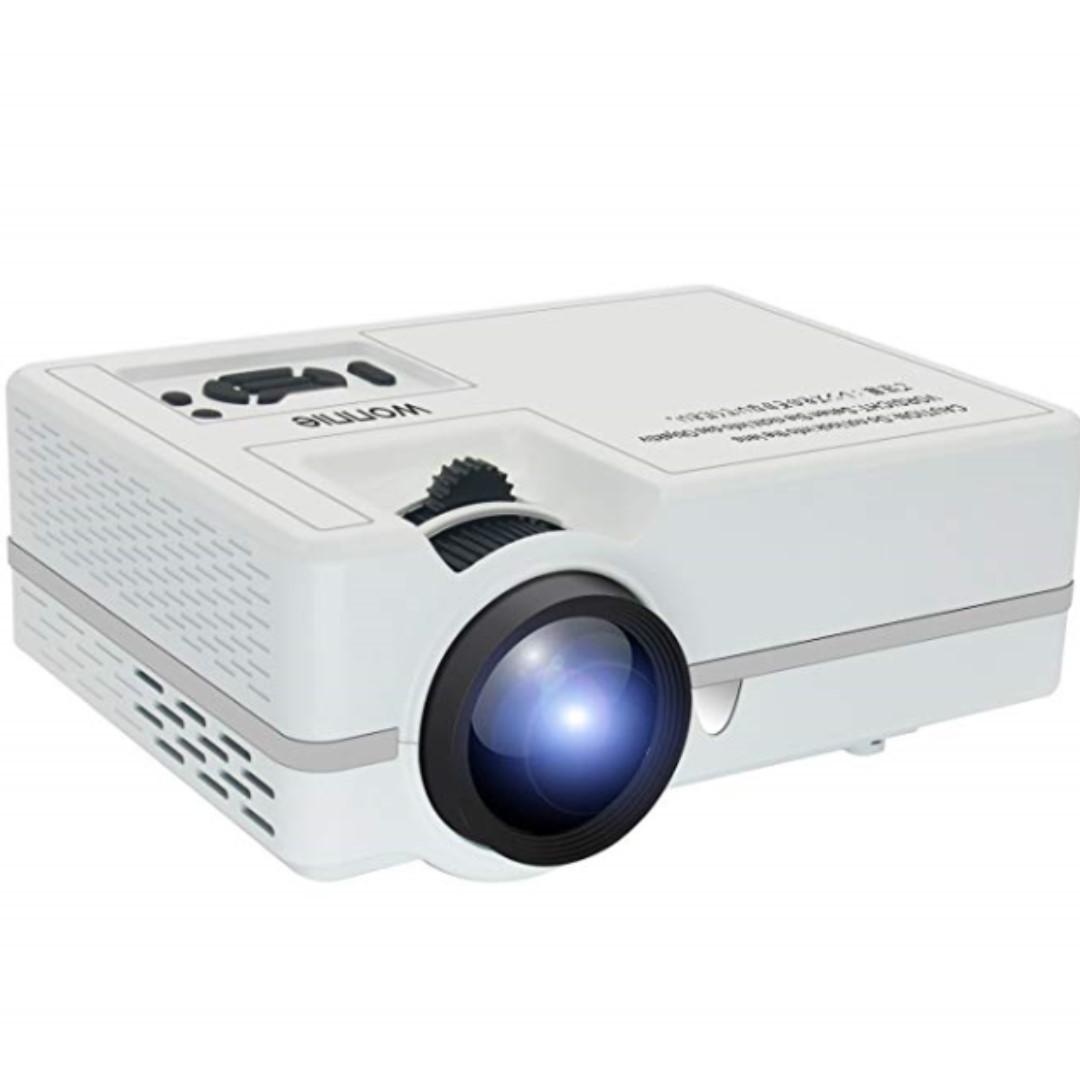 P15 WONNIE Video Projector, 1500 lumens LCD Multimedia Home Theater ...