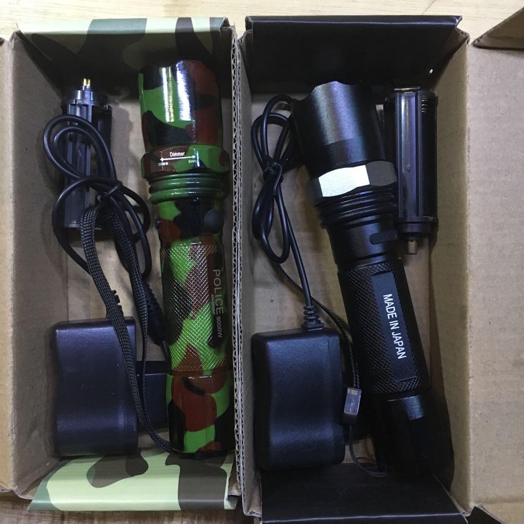 POLICE Q3 LED Rechargeable Torchlight (A), TV & Home Appliances, TV ...