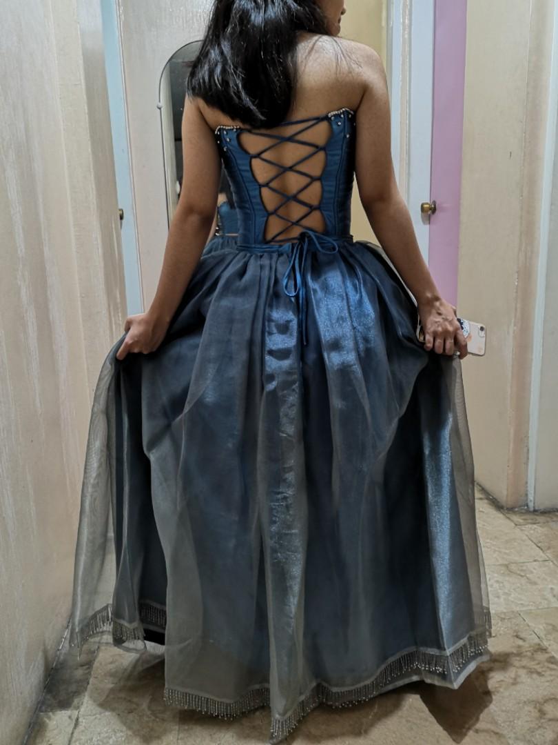 ON SALE!!! Preloved Prom x Debut x Guest Wedding Gown x 2 Piece Dress x ...