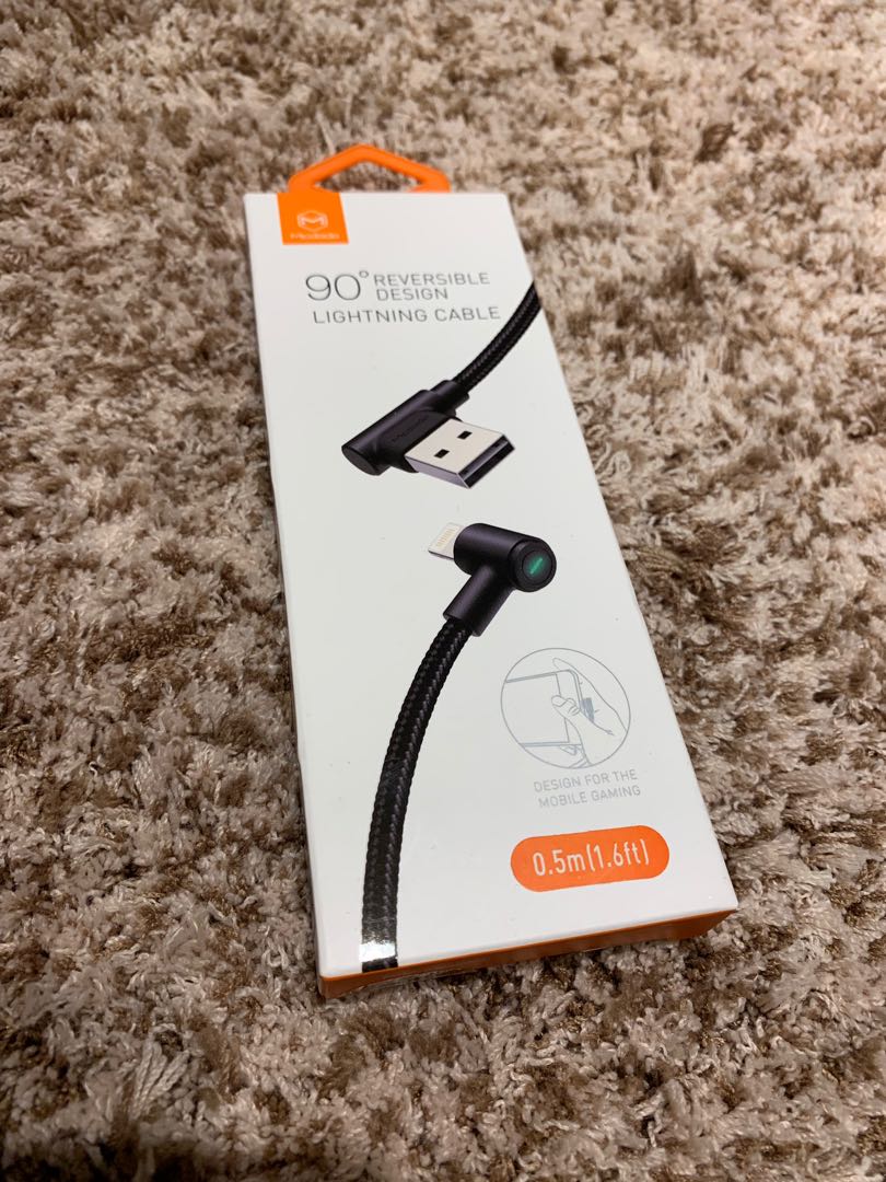 PREMIUM (L) type lightning cable, Mobile Phones & Gadgets, Mobile ...