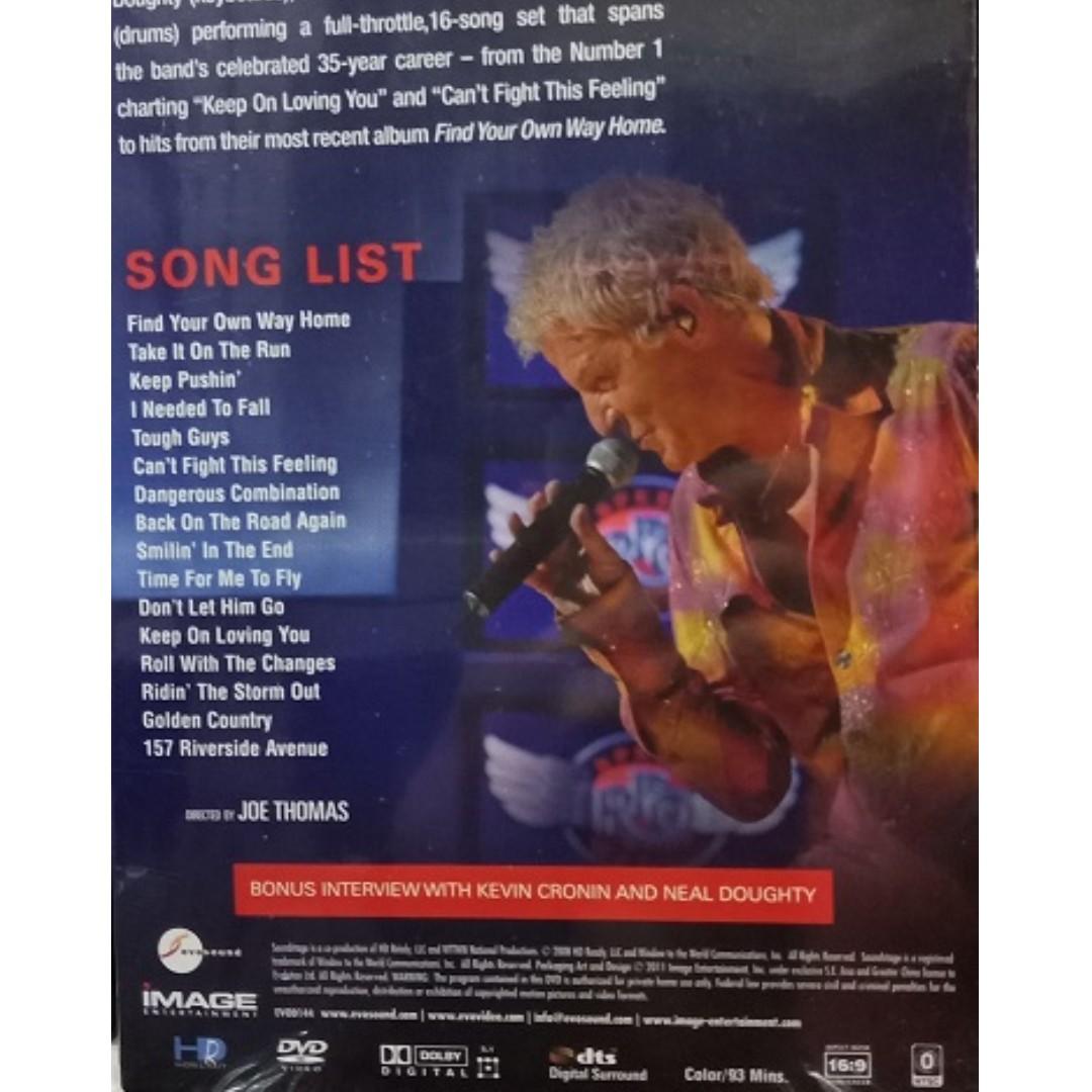 Reo Speedwagon Live In The Heartland DVD (Imported), Hobbies & Toys ...