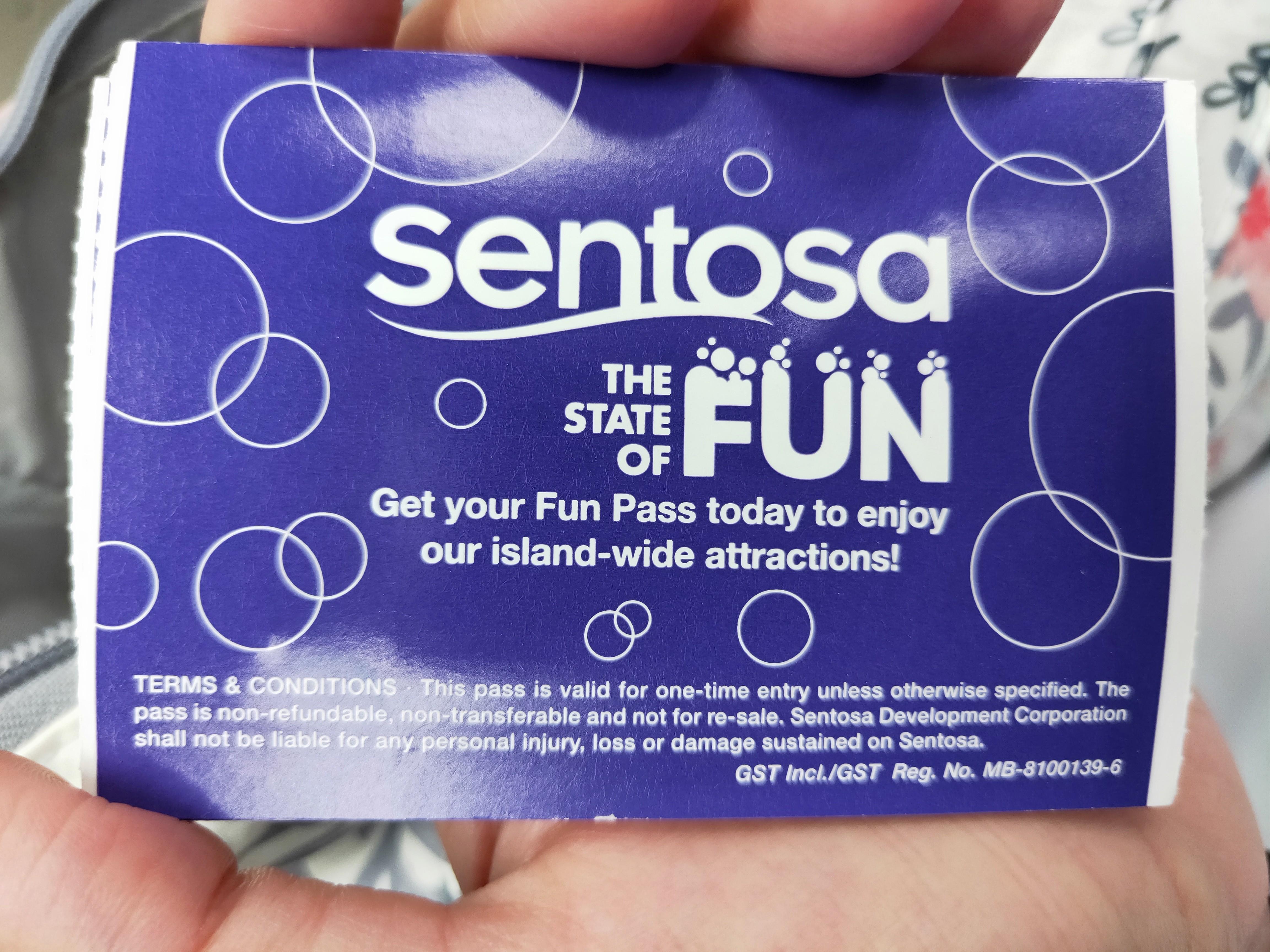 Sentosa monorail entrance ticket, Tickets & Vouchers, Local Attractions ...
