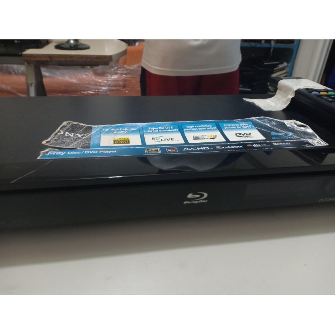 Sony Blu-ray BDP-S360 Disc-dvd player AVCHD HDMI, TV & Home Appliances ...