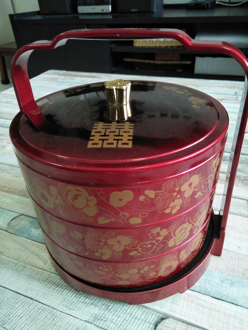 Three tier container, Furniture & Home Living, Home Improvement ...