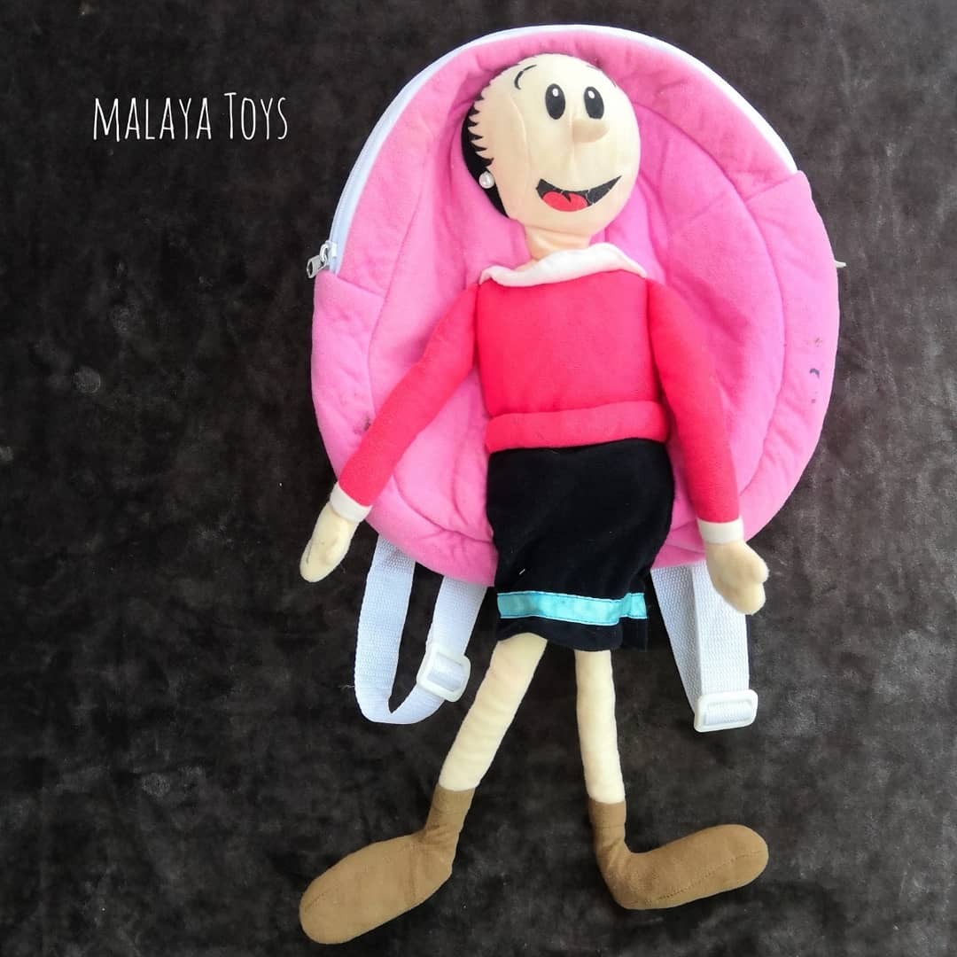 Vintage Olive Oly Popeye 3D Bagpack, Hobbies & Toys, Collectibles & Memorabilia, Fan Merchandise ...