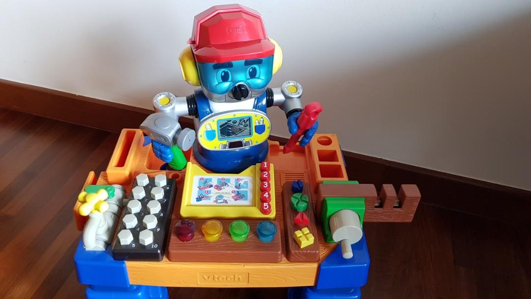 Vtech Tool Building Robot, Hobbies & Toys, Toys & Games on Carousell