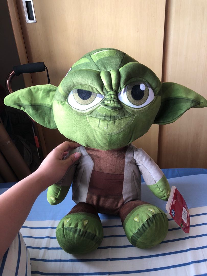 Yoda Stuff Toy, Hobbies & Toys, Toys & Games on Carousell