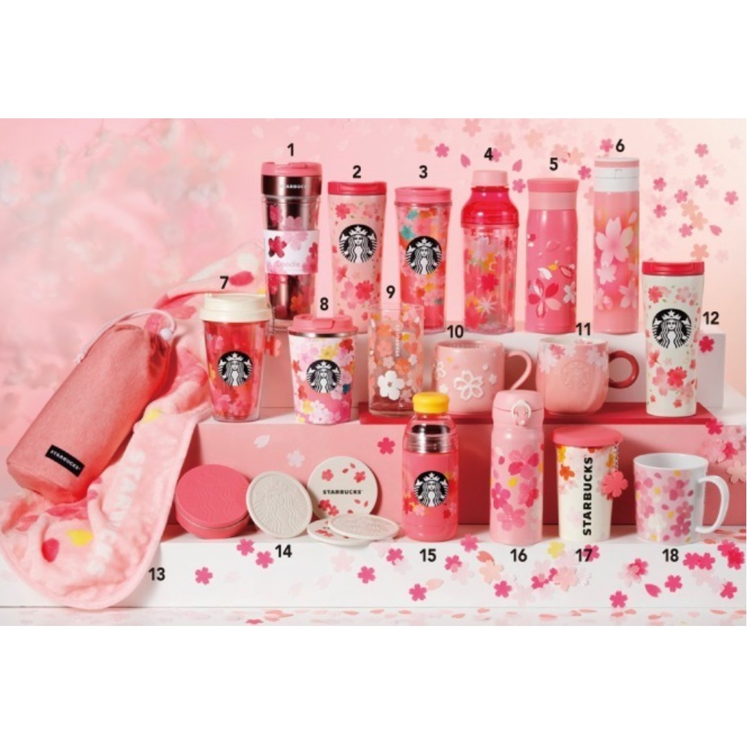 2019 Japan Starbucks Sakura Collection 2nd Batch, Food & Drinks ...