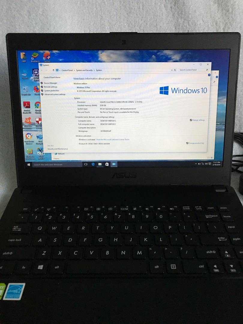 Asus Laptop Core i5 5th Gen 8gb Ram Gaming, Computers & Tech, Laptops ...
