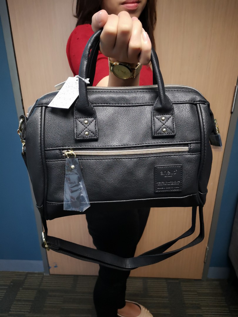 Authentic Anello Leather Sling, Women's Fashion, Bags & Wallets, Cross ...