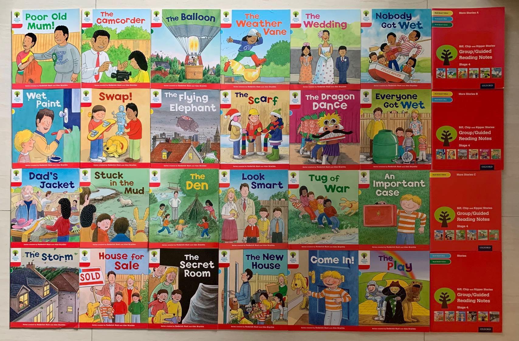 Biff, Chip and kipper stories 24 books - Oxford reading tree stage 4 ...