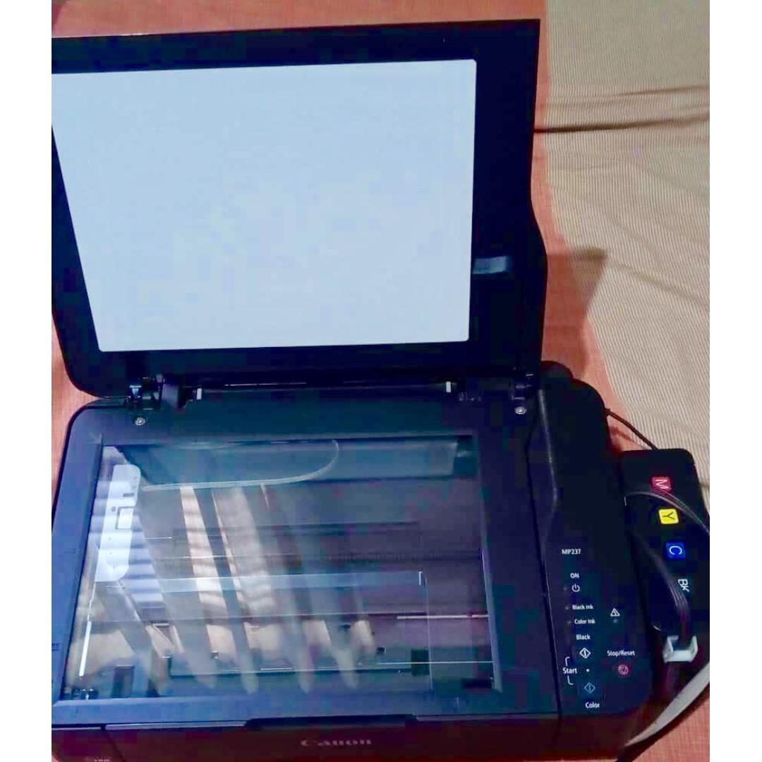 CANON PIXMA MP237 COLORED PRINTER WITH SCANNER, Computers & Tech ...