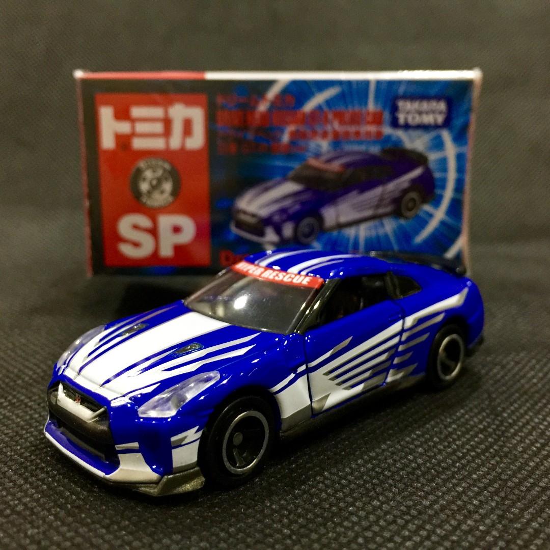 Dream Tomica SP Drive Head Nissan GT-R Police Color Version, Hobbies ...