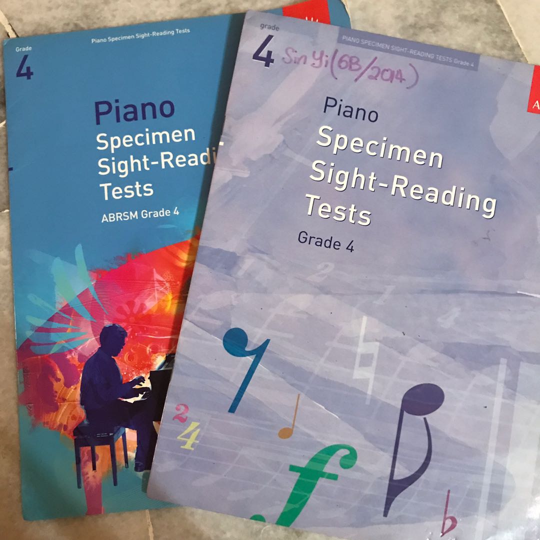 Grade 4 Piano Exam Sight-Reading, Hobbies & Toys, Books & Magazines ...