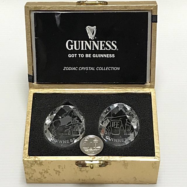 GUINNESS ZODIAC CRYSTAL COLLECTION (free shipping by Registered Post ...