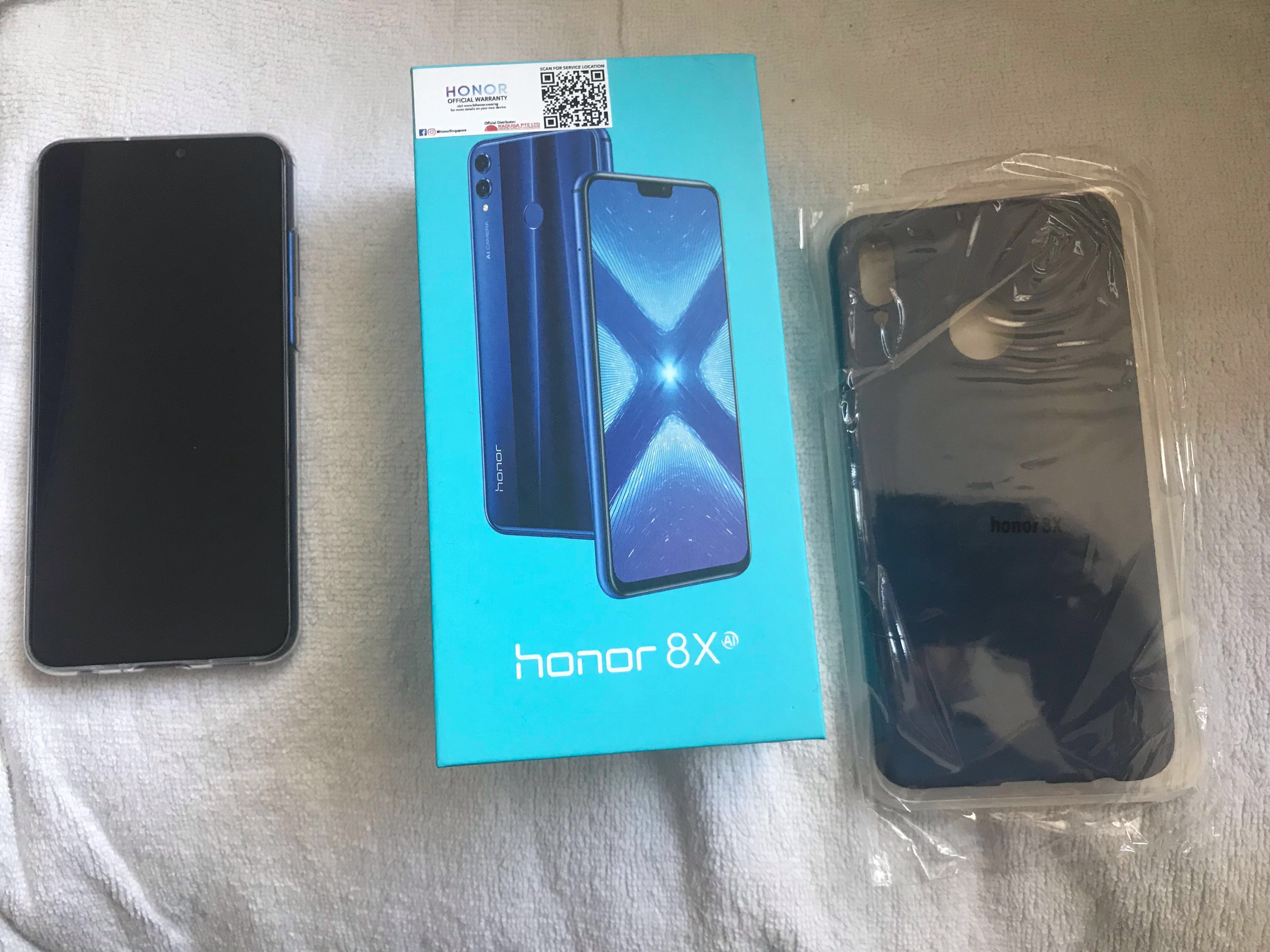 Honor 8x Blue, 128GB, 4GB RAM, Mobile Phones & Gadgets, Mobile Phones ...