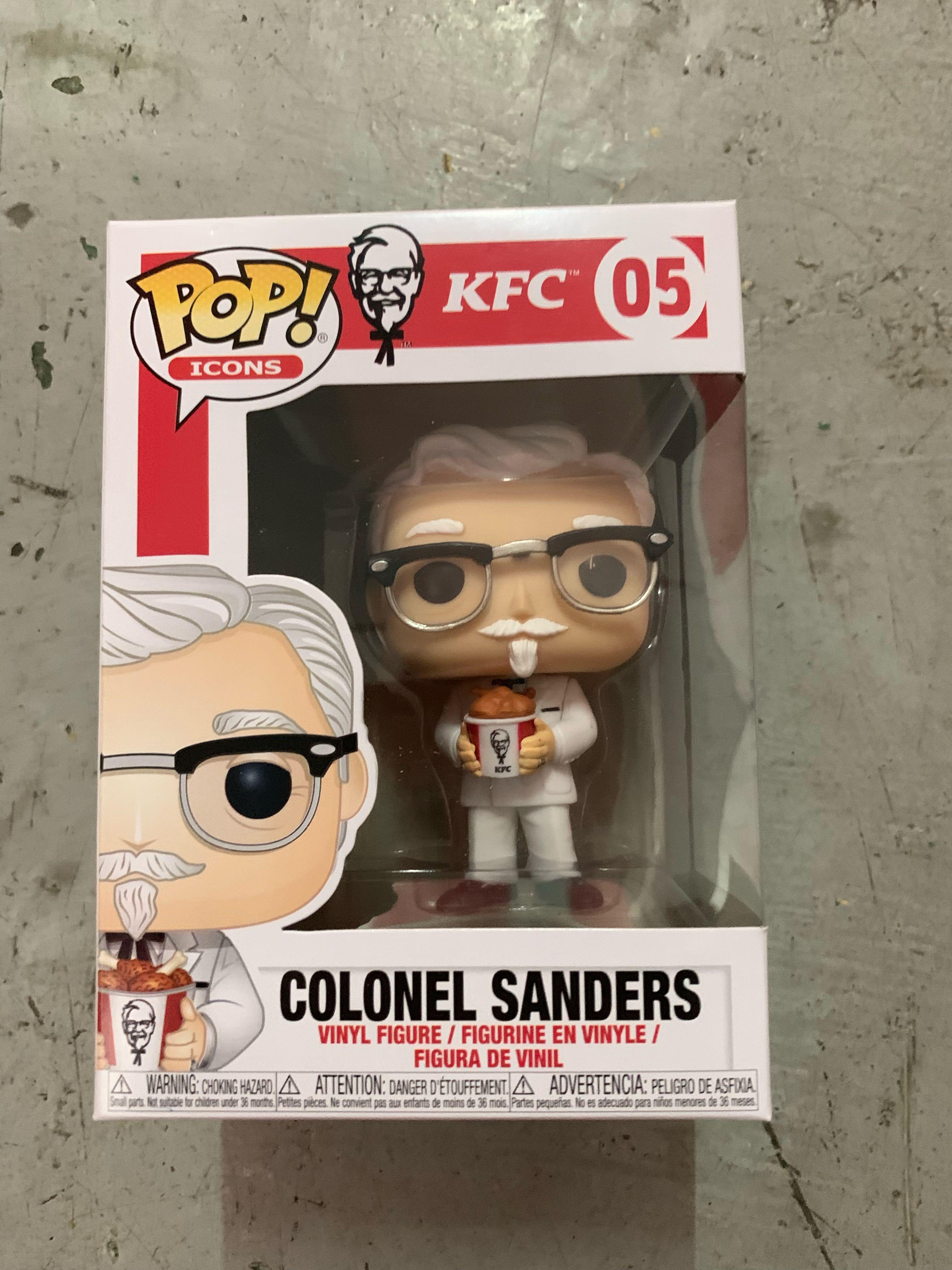 KFC Colonel Sanders Funko Pop Ad Icon #05, Hobbies & Toys, Toys & Games ...
