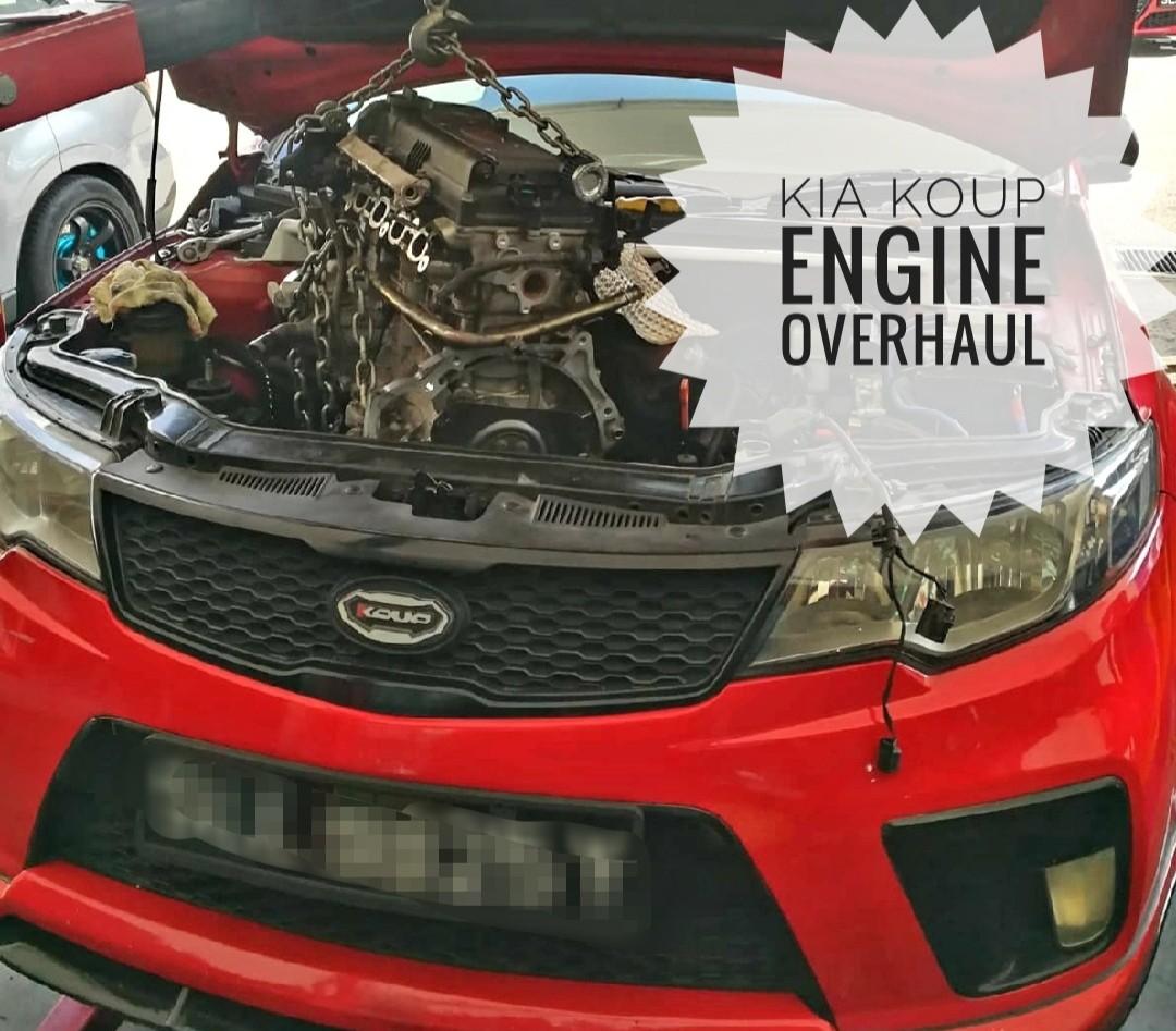 KIA Koup : Engine Overhaul, Car Accessories, Accessories on Carousell
