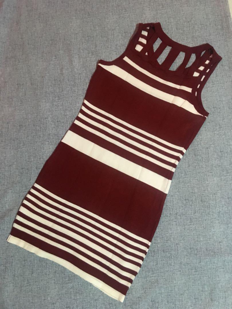 KOREAN BODY CON DRESS, Women's Fashion, Dresses & Sets, Dresses on ...