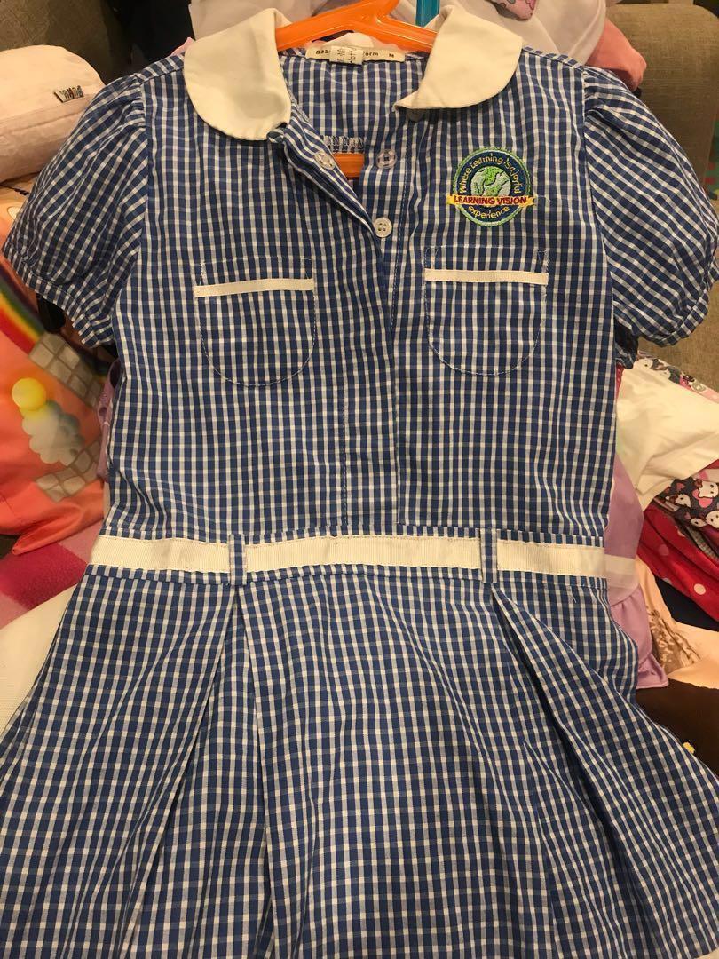 Learning Vision Uniforms (Girl) M, Babies & Kids, Babies & Kids Fashion ...