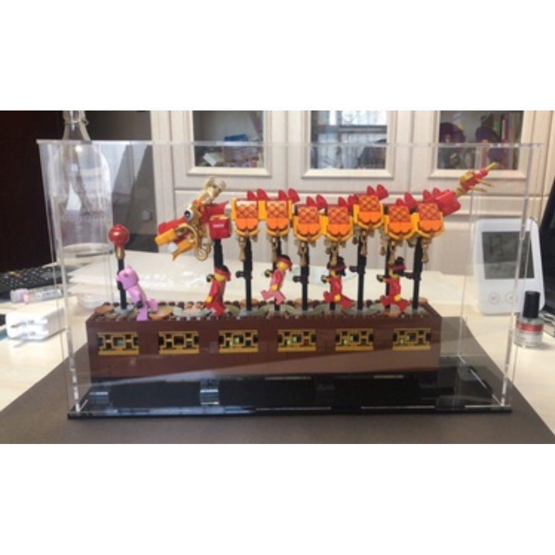 LEGO 80102 - Dragon Dance Acrylic Self Assembly Display Box, Hobbies ...