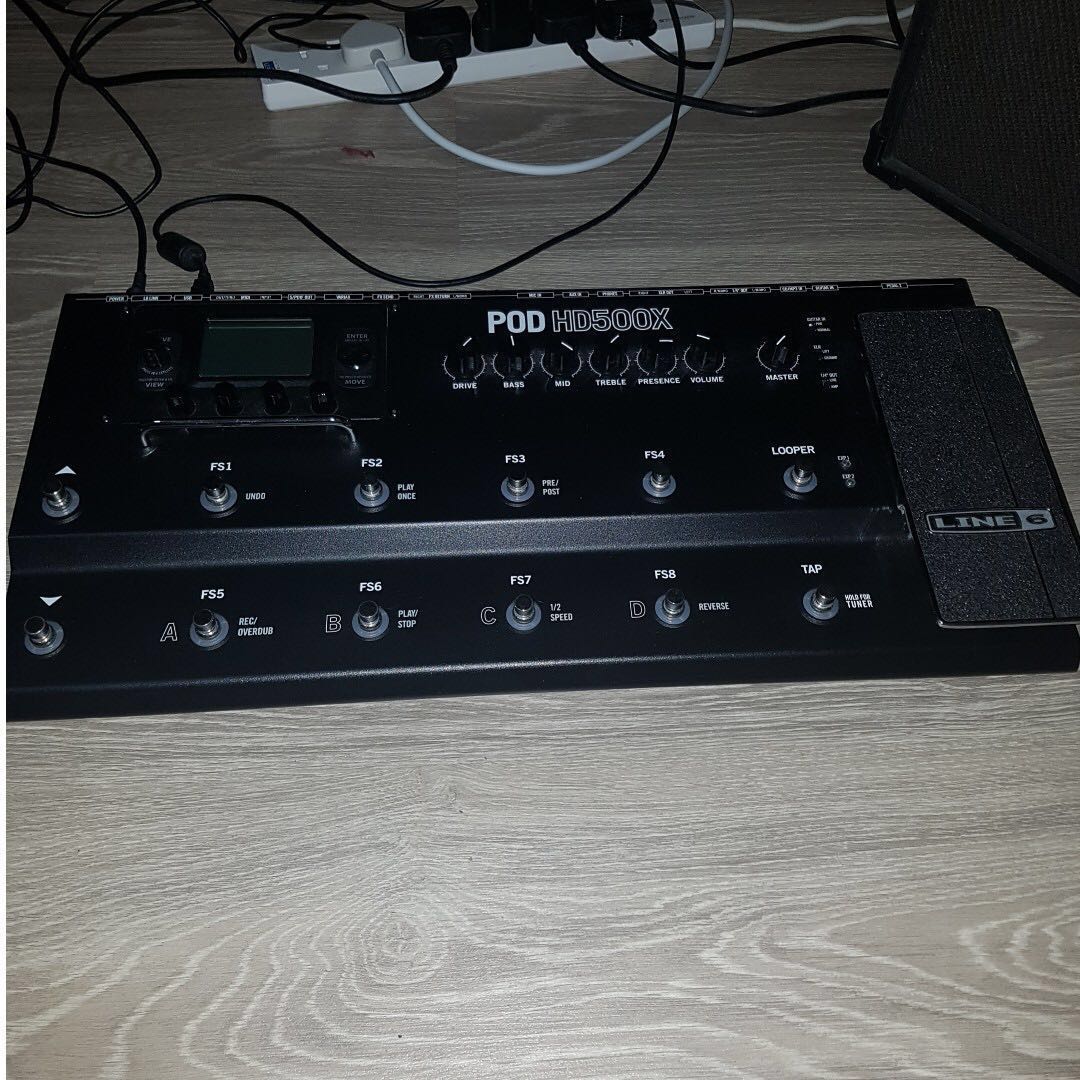 Line 6 HD POD500X Multi Effect Processor, Hobbies & Toys, Music & Media ...