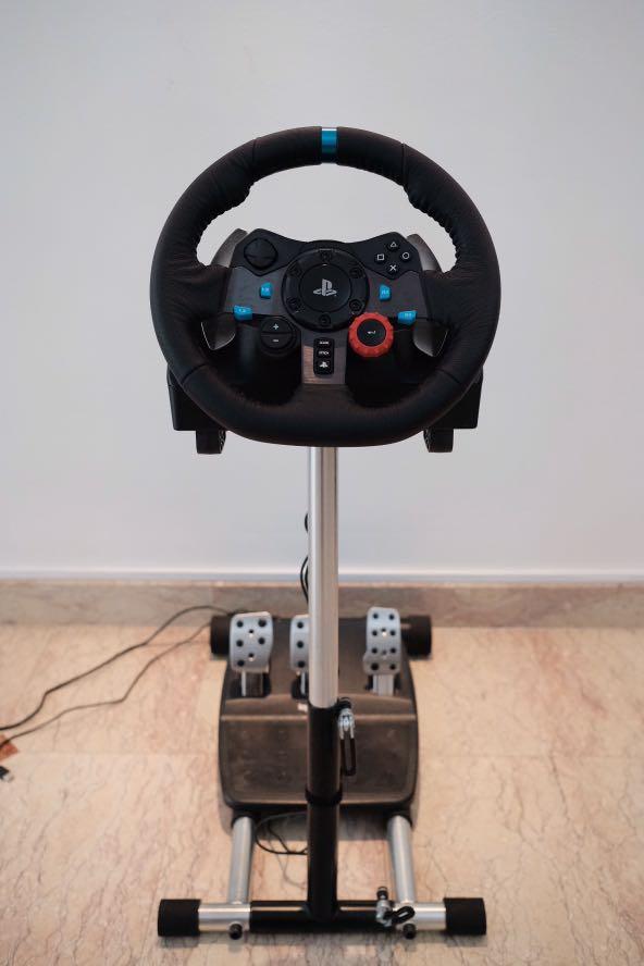 Logitech G29 Driving Force Wheel + Wheel Stand Pro Deluxe V2, Video ...