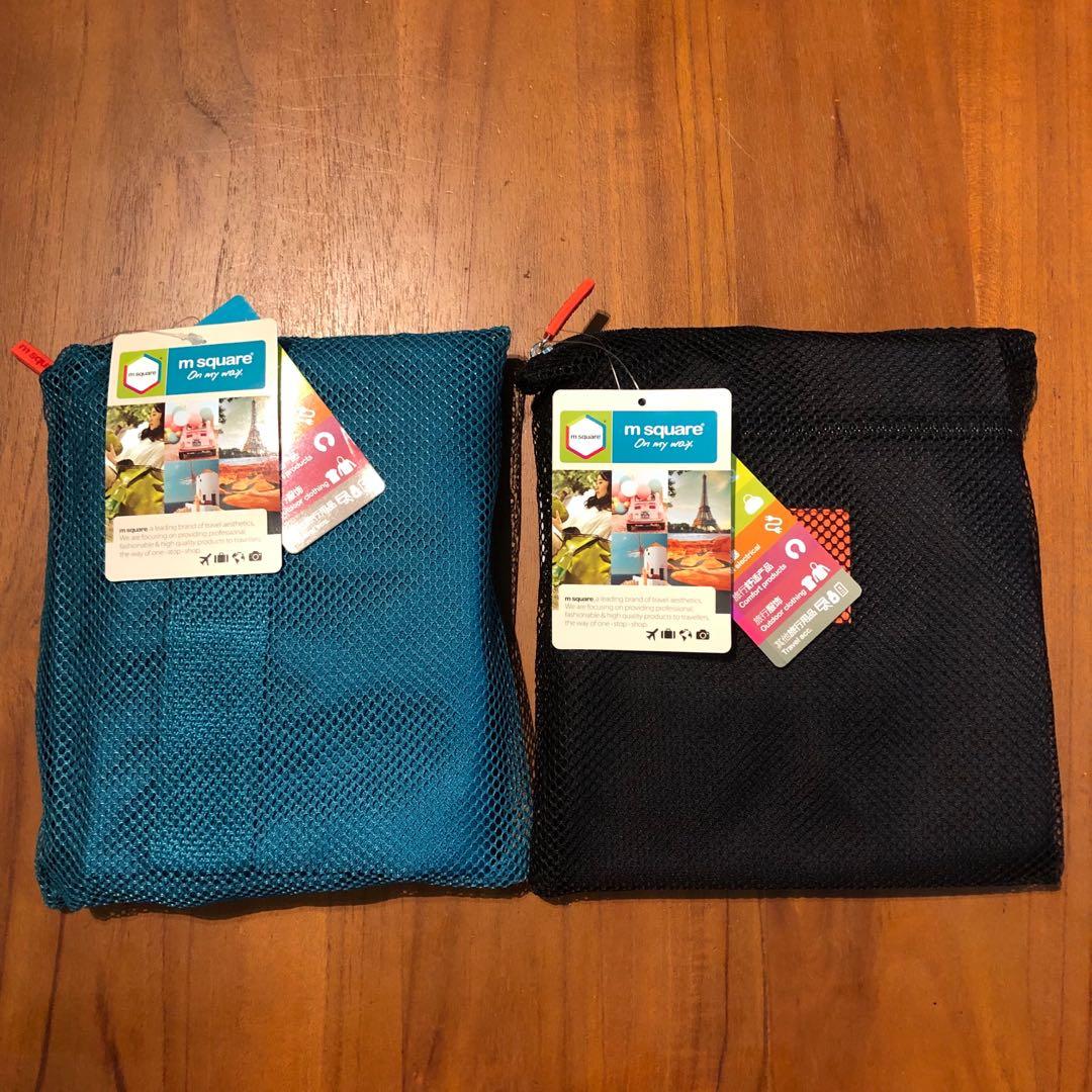 M Square Foldable Travel Bag, Hobbies & Toys, Travel, Travel Essentials ...