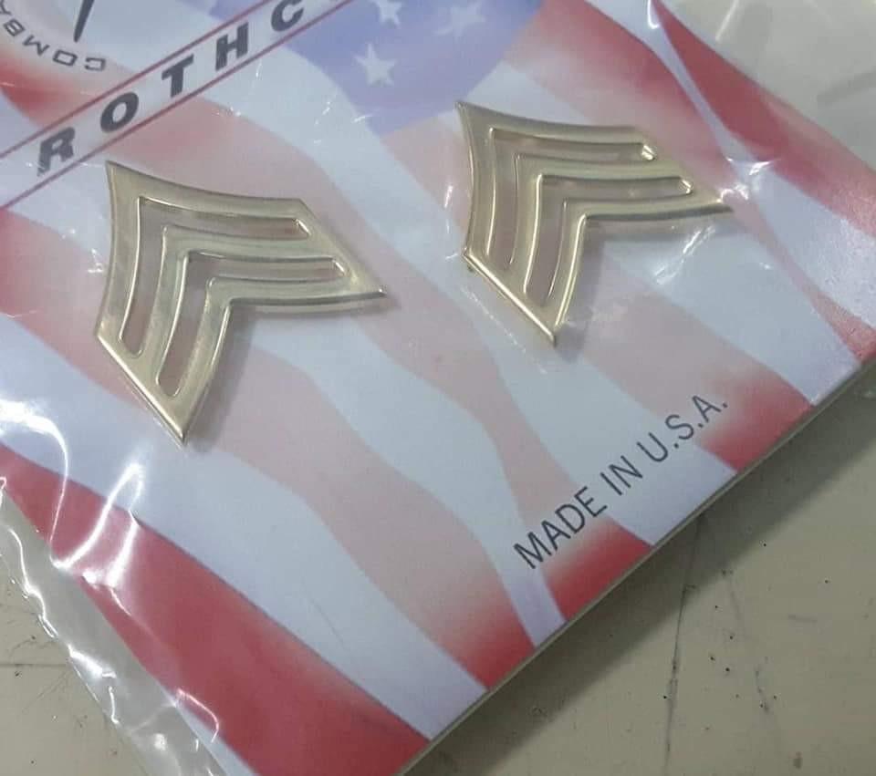 MILITARY RANK COLAR PIN USN USMC US ARMY USAF, Hobbies & Toys ...