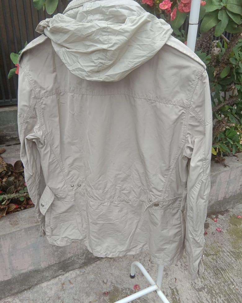 Moncler m65 jacket, Fesyen Pria, Pakaian , Atasan di Carousell