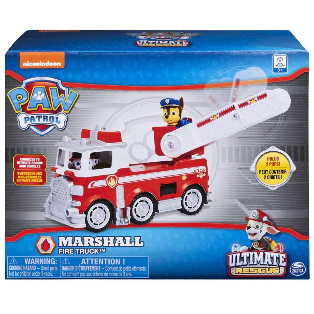 PAW Patrol Ultimate Rescue - Marshall's Ultimate Rescue Fire Truck with ...