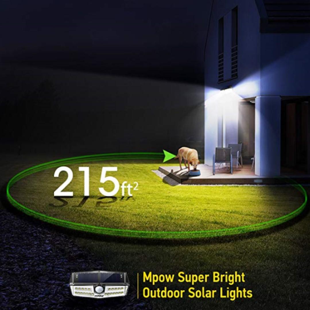 P15 Mpow 30 LED Solar Lights, Brightness Equals to 46 LEDs from Other ...