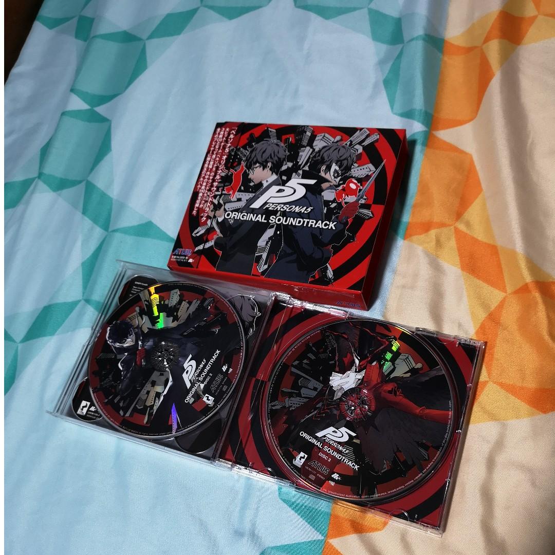 Persona 5 Original Soundtrack, Music & Media, CDs, DVDs & Other Media ...
