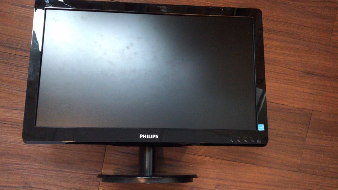 Philips 20 inch monitor 200v4lsb, Computers & Tech, Parts & Accessories ...