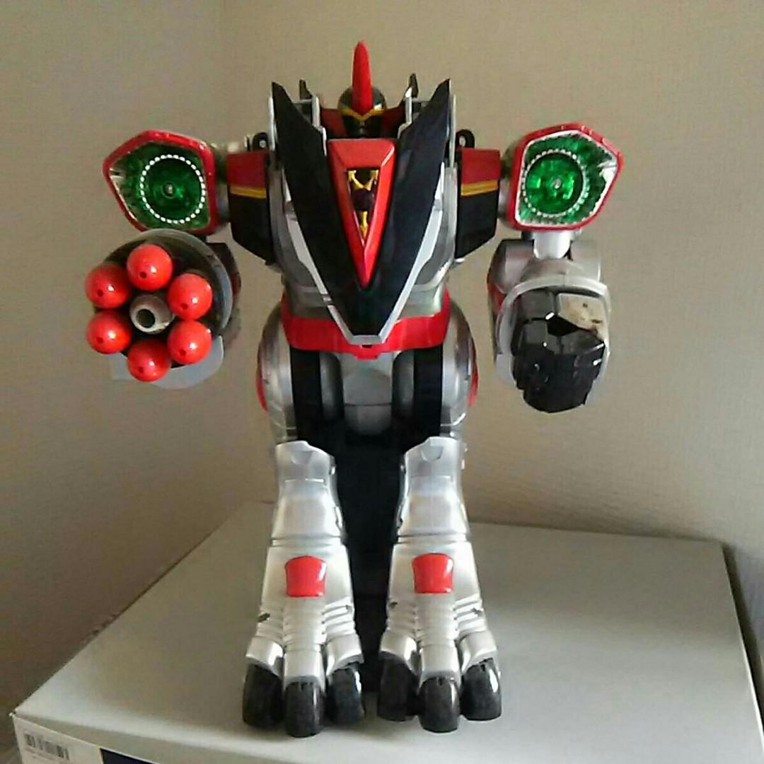 Q-Rex Megazord/V-Rex Robo - Power Rangers Time Force/Mirai Sentai ...