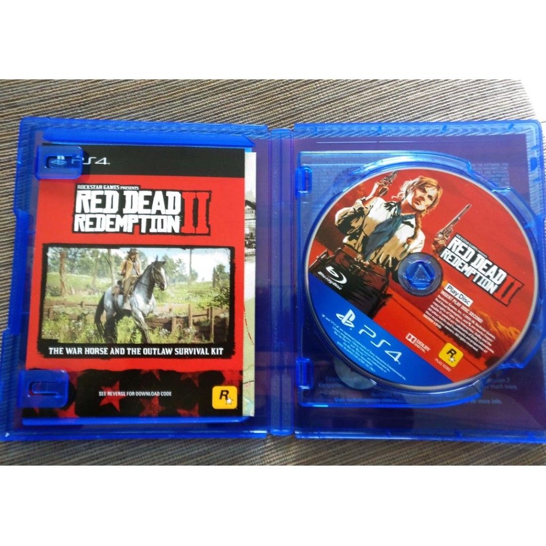 Red Dead Redemption 2, Video Gaming, Video Games, PlayStation on Carousell