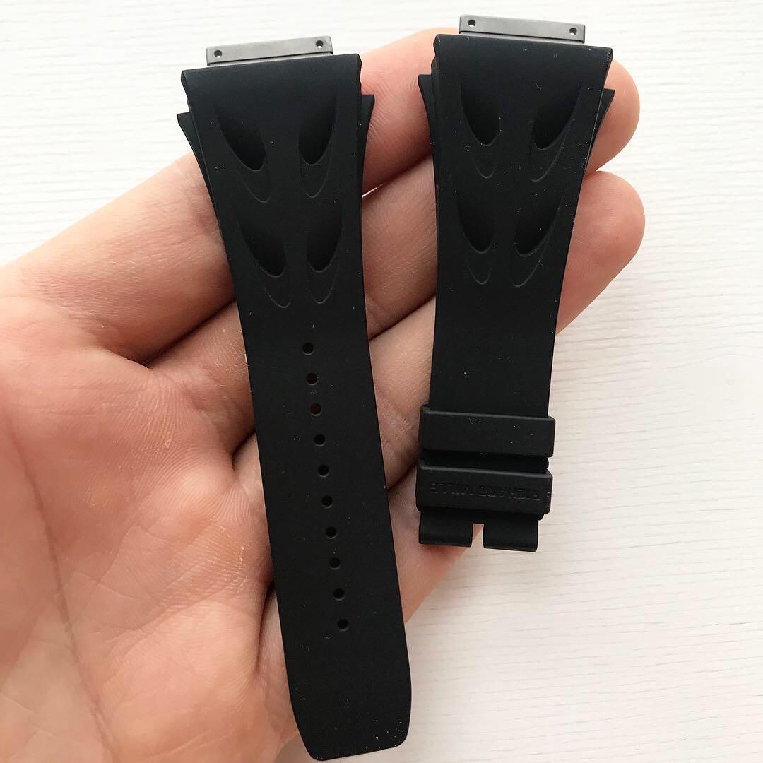 Richard Mille RM11-03 McLaren Black Rubber Strap, Luxury, Watches on ...