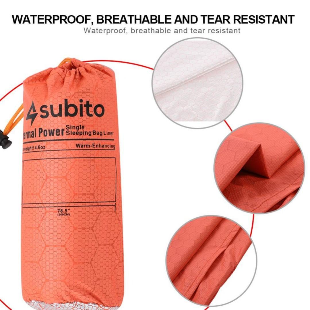 SUBITO THERMAL POWER SINGLE MMUMMY SLEEPING, Everything Else, Others on Carousell