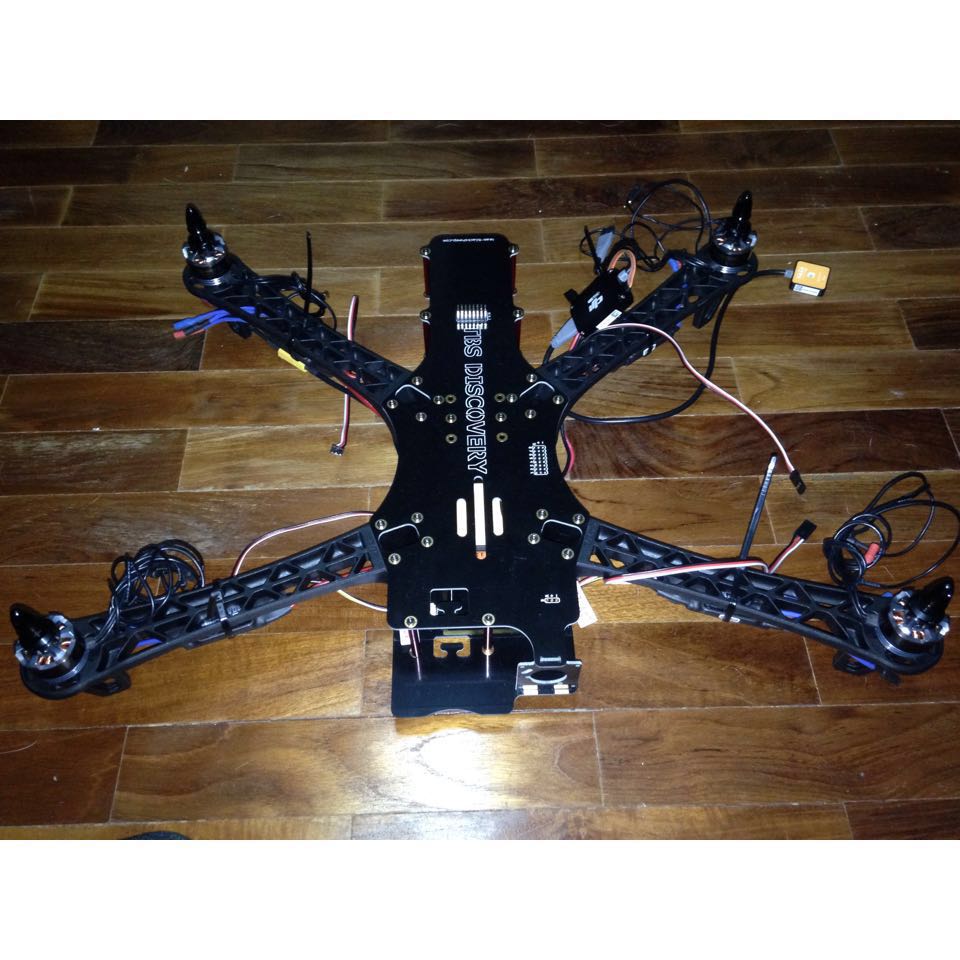 TBS Discovery with remote control , Photography, Drones on Carousell