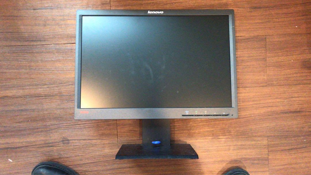 Used lenovo thinkvision 20 inch 2448mb6, Computers & Tech, Parts ...